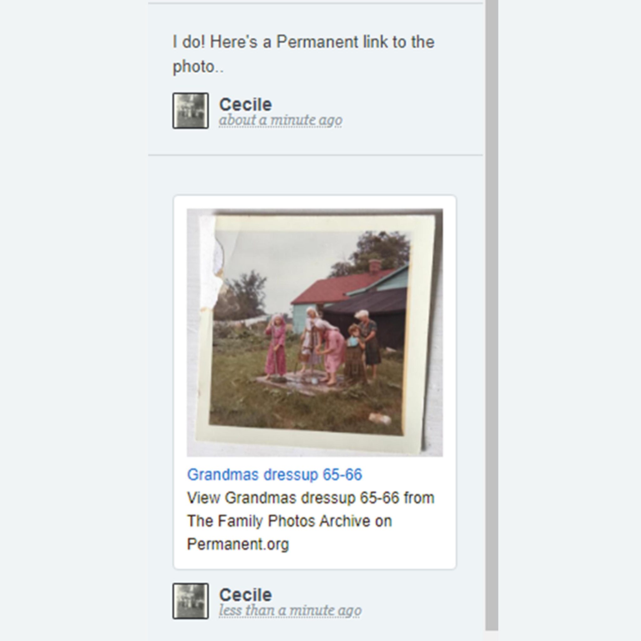 Story Gathering: The Coming Together of Shared Memories - Permanent.org